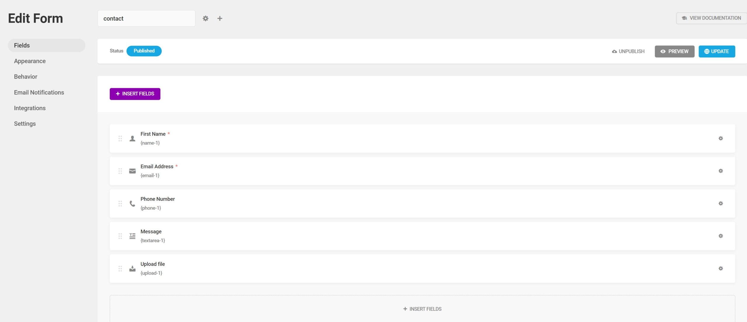 Free WordPress contact form plugin with file upload and submission entries - CodingPet